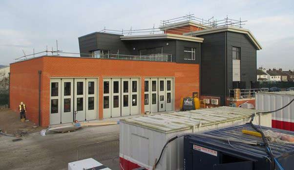 Brough Fire Station Nears Completion - Humber Enterprise Park